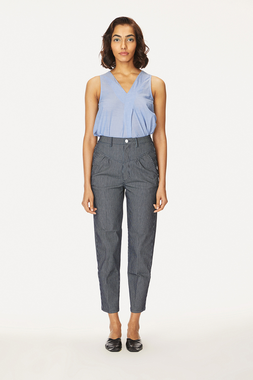 Pin-up Pants - Indigostripe | Shop Online | bhaane