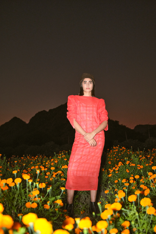 Shikhandi Dress - Scarlet | Shop Online | bhaane